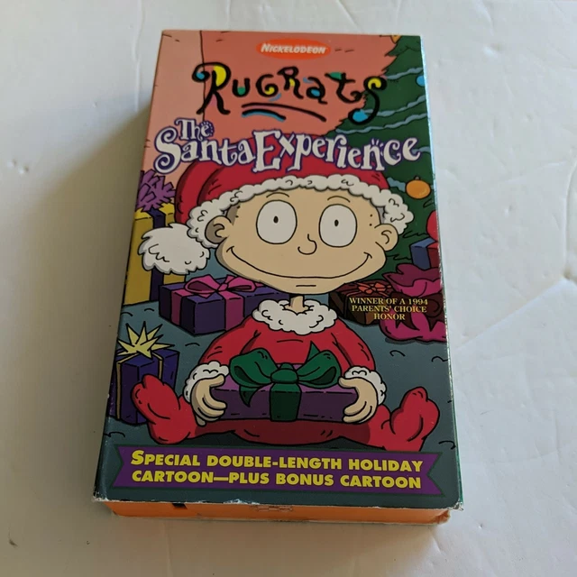 BANDE VIDÉO RUGRATS The Santa Experience VHS Nickelodeon spécial Noël ...