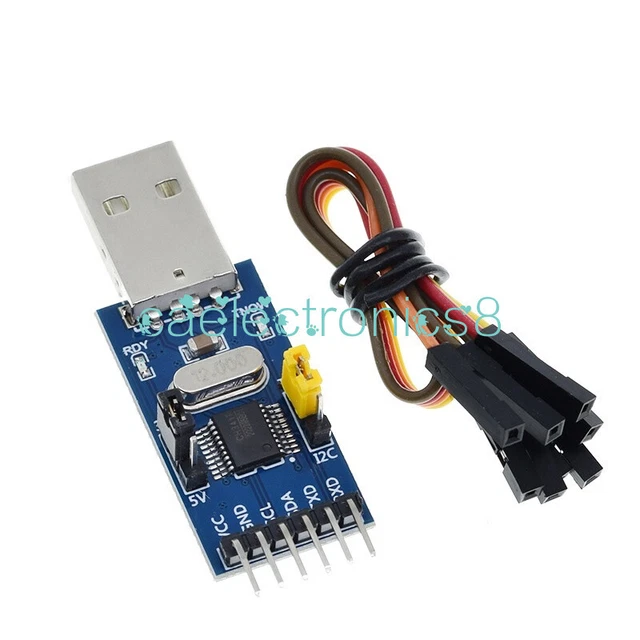CH341T USB TO I2C/IIC/UART USB to TTL 2 in 1 MCU Serial Port Downloader ...