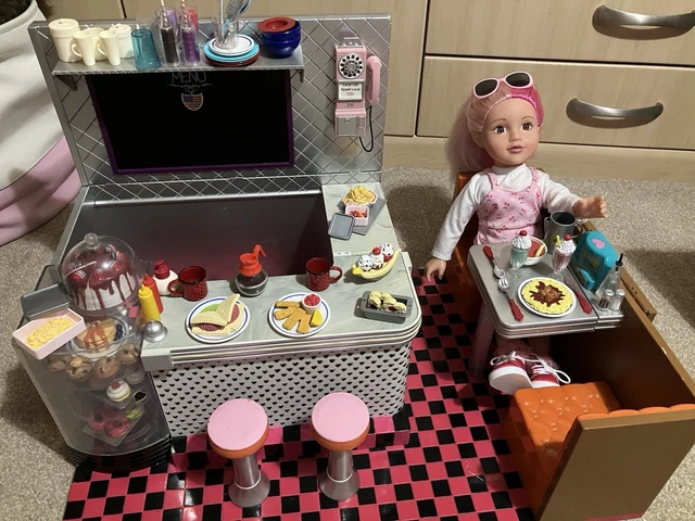 OUR GENERATION BITE to Eat Retro Diner & Accessories £30.00 - PicClick UK