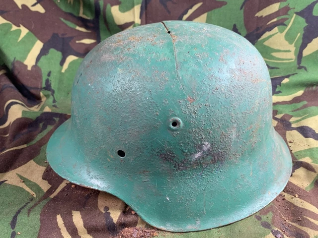 ORIGINAL WW2 GERMAN Army Wehrmacht Combat Helmet Relic - Russian Front ...