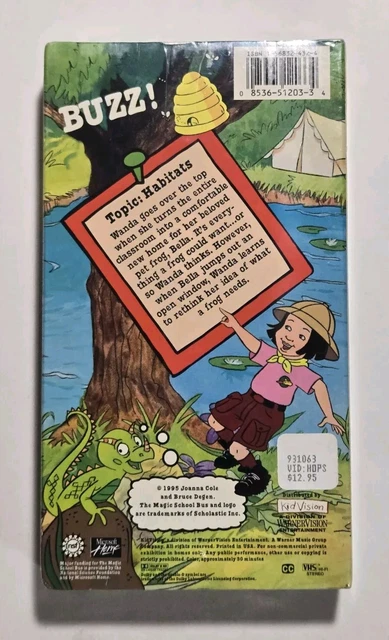 THE MAGIC SCHOOL Bus: Hops Home VHS (1995) -- NEW! SEALED!! £17.21 ...