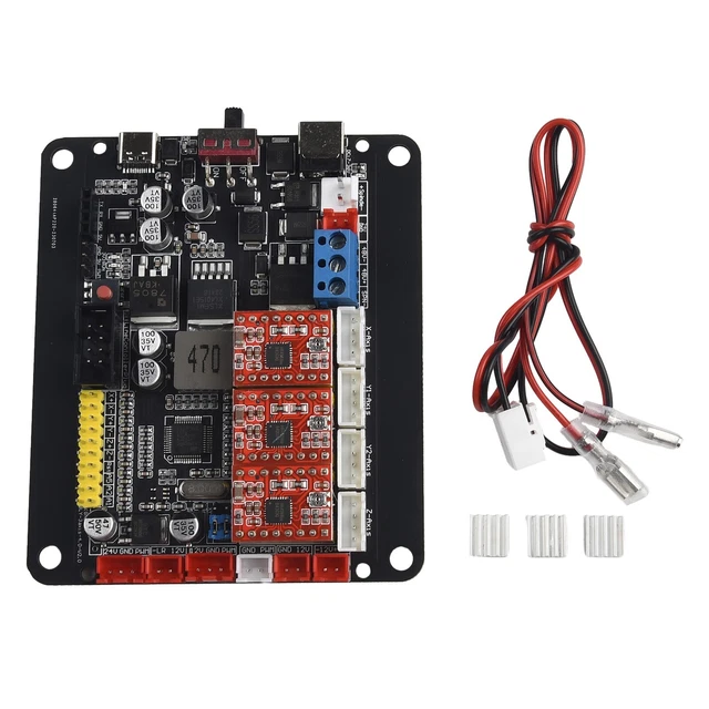 DRIVER MOTORE PASSO-PASSO A4488 scheda controller CNC GRBL doppio yais ...