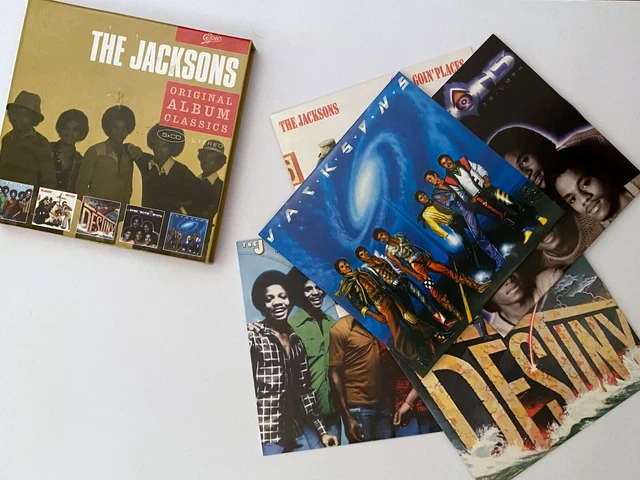 THE JACKSONS ORIGINAL Album Classics 5-CD box set £9.99 - PicClick UK