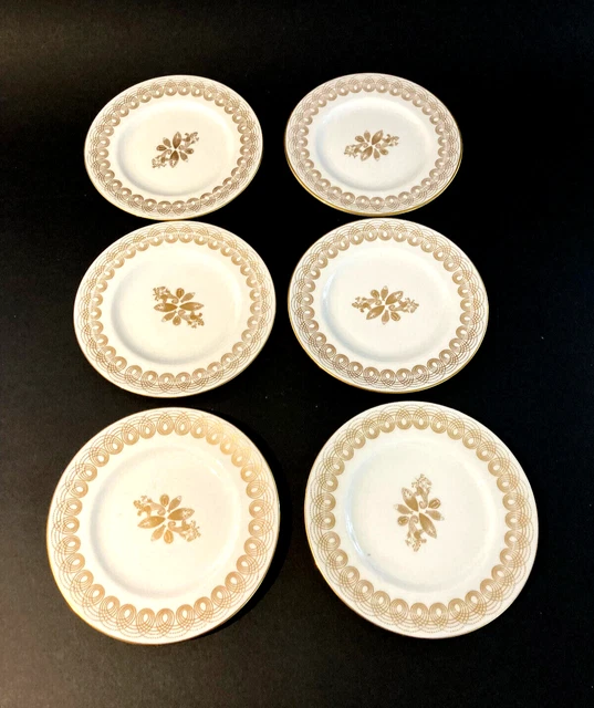 CORONATION PARTY - SIX WEDGWOOD Eric Ravilious Coronation Gold tea ...