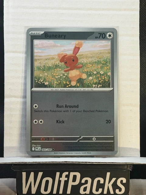 POKÉMON TCG ME02: Phantasmal Flames - Buneary #83 Reverse Holo £1.42 ...