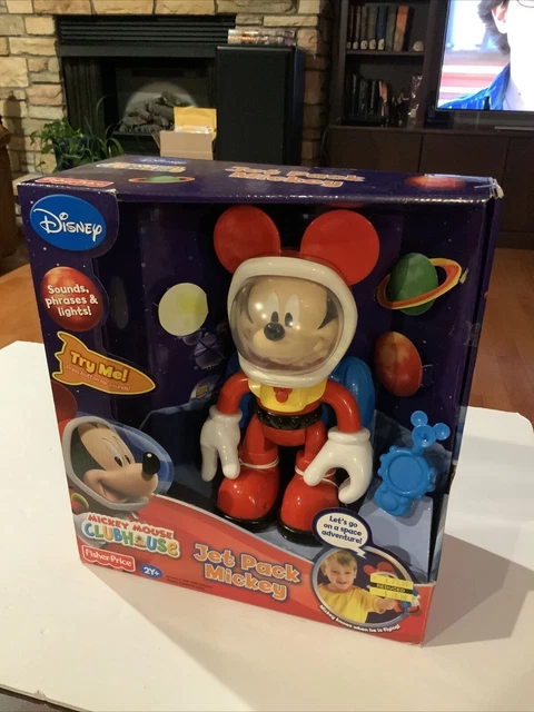FISHER PRICE DISNEY Mickey Mouse Jet Pack Mickey V7468 sealed $219.92 ...