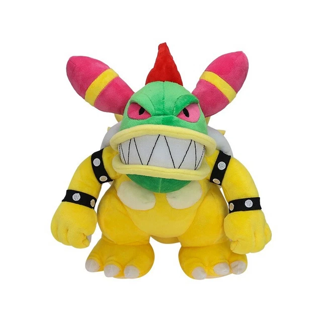 Super Mario Bros Soft Female Bowser Plush Stuffed Doll Toys Ts 28cm