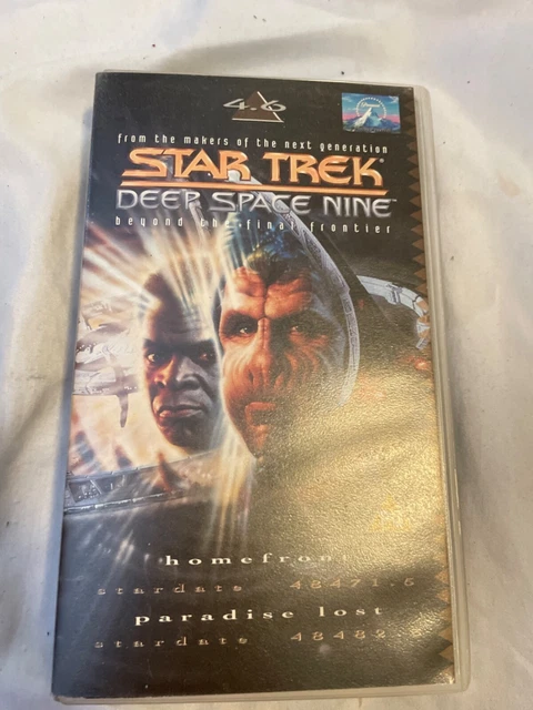 STAR TREK DEEP Space Nine video VHS 4.6 homefrone paradise lose £3.00 ...