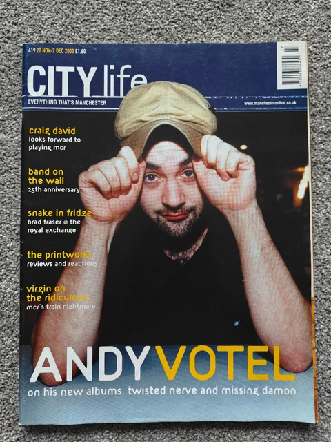 ANDY VOTEL / Twisted Nerve - City Life Magazine (Manchester) - Nov 2000 ...