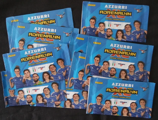 ESSELUNGA PANINI, AZZURRI Adrenalyn XL 2024: 10 bustine di cards EUR 10 ...