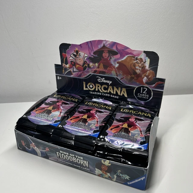 DISNEY LORCANA BOOSTER Box Rise of the Floodborn 36x Sealed Booster ...