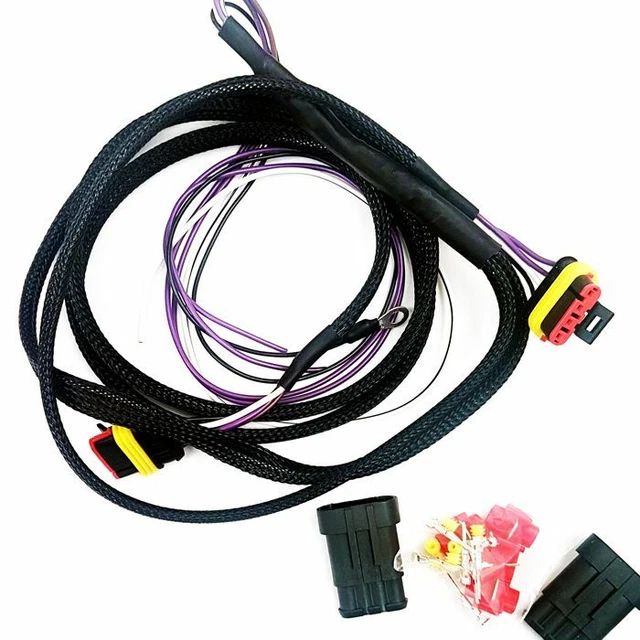 HEATED WING MIRROR + puddle lamp wiring loom Fit Land Rover Defender 90 ...