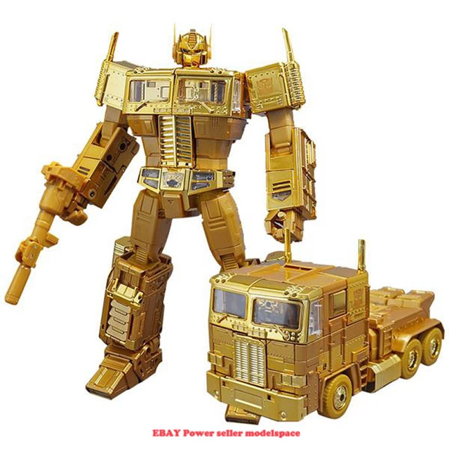 TAKARA TOMY MP10G Transformation Toy Gold Optimus Prime Action Figure ...