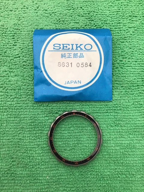 SEIKO GENUINE BEZEL 8631 0584 NOS $89.99 - PicClick
