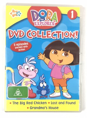 DORA THE EXPLORER DVD Collection 1, (Region ~ 2 & 4) Nick Jr, Free AU ...