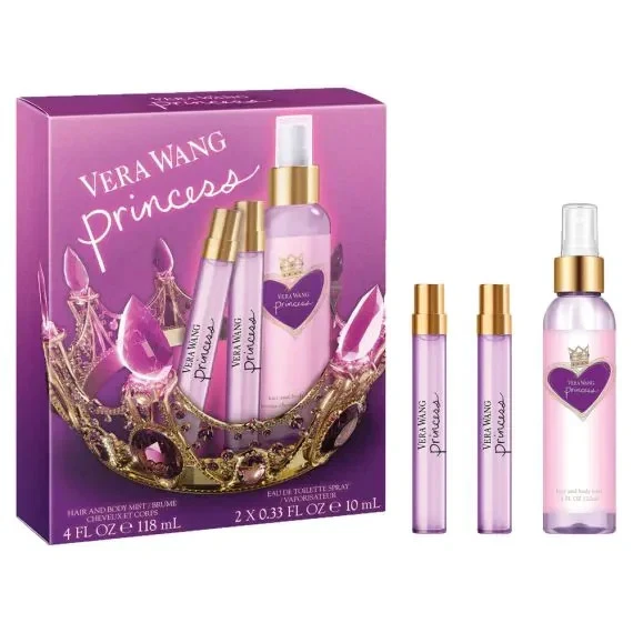 VERA WANG PRINCESS Eau De Toilette 3 Piece Gift Set $60.00 - PicClick AU