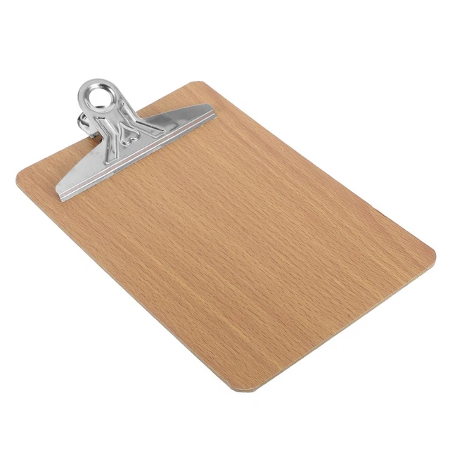 A5 LETTER SIZE Clipboard 3mm-Thick Profile Clip Hardboard for Office ...