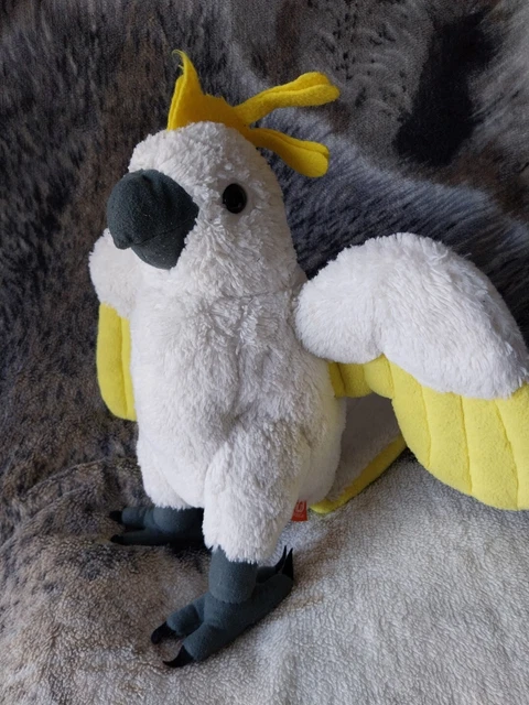 WILD REPUBLIC 13& White & Yellow Cockatoo Plush Toy £13.95 - PicClick UK
