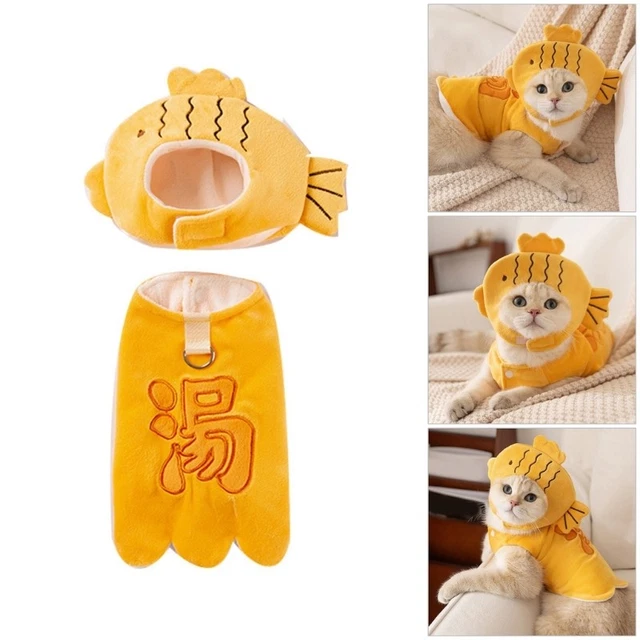 FUN HEAD COVER Puss Waistcoat for Costume Parties and Winter Warmth £14 ...