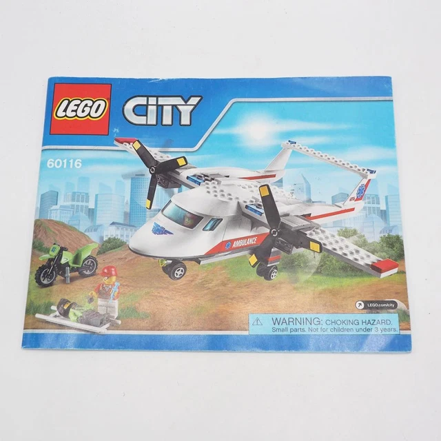 LEGO CITY 60116 City Ambulance Avion Instruction Manuel EUR 20,97 ...