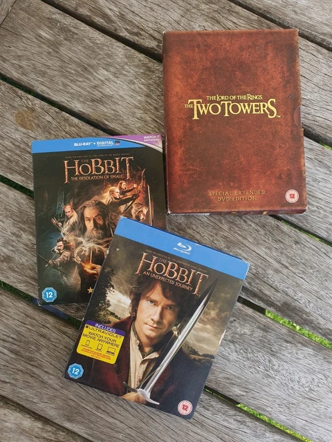 TWO TOWERS EXTENDED and b/ray Desolation of Smaug and Unexpected ...