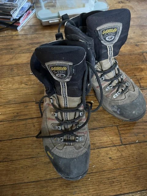ASOLO BOOTS MENS 11 Fugitive GTX Gore-Tex Waterproof Hiking Brown ...