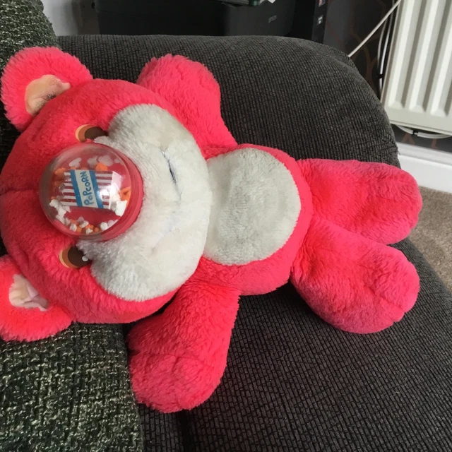 VINTAGE PLAYSKOOL NOSY Bear Popcorn Plush Stuffed Animal RARE - 1980s £ ...