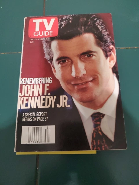 TV GUIDE: COVER John F. Kenedy, Seth Green, Austin Power's Evil Scott ...