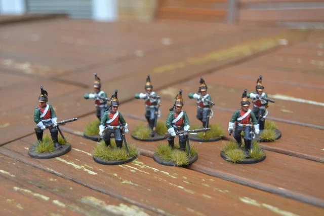PERRY MINIATURES NAPOLEONIC French Dragoons dismounted Built and ...