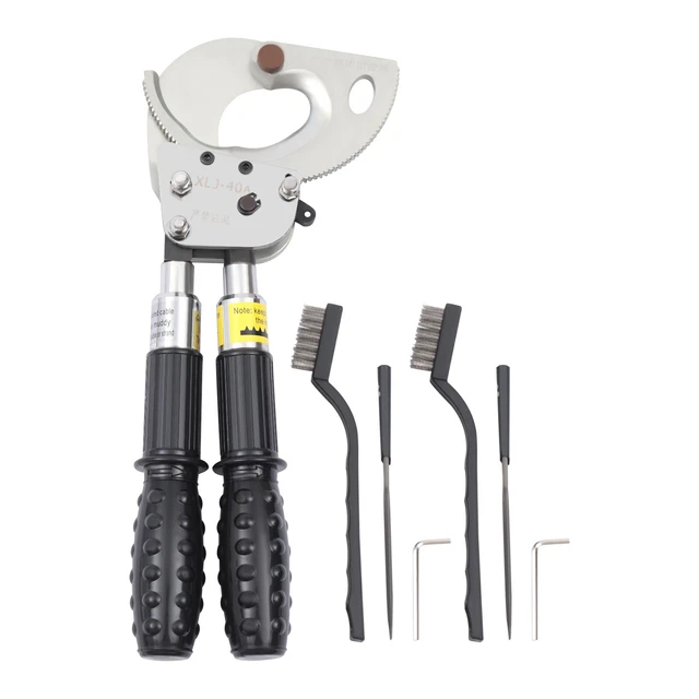 HIGH HARDNESS GEAR Cable Cutter Ratcheting Wire Cutting Tool ...