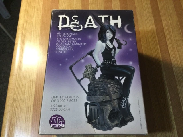 DC VERTIGO SANDMAN - Death in Venice Porcelain Statue (2769 of 3000 ...