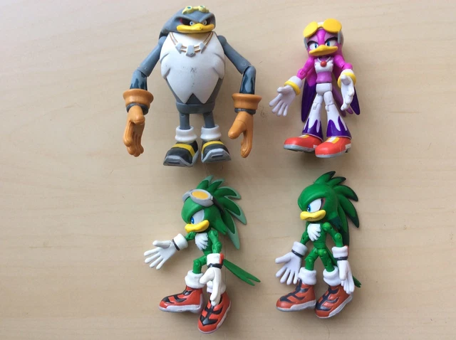 JAZWARES SONIC THE Hedgehog Storm Albatross Wave Swallow Jet Hawk 3 ...