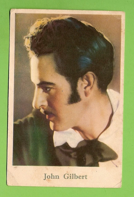 #F. 1927 Movie Fan Card - John Gilbert, Girls' Friend Magazine EUR 36 ...