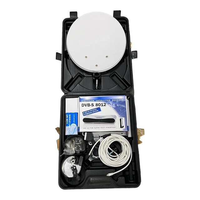 DIGITAL SATELITE RECEIVER Kit Dvb-S 8012 / Lnb / Antenna £216.28 ...