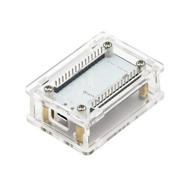 EASY ACCESS CLEARLY Case Enclosure for NodeMcu Lua CP2102/CH340G ESP32 ...