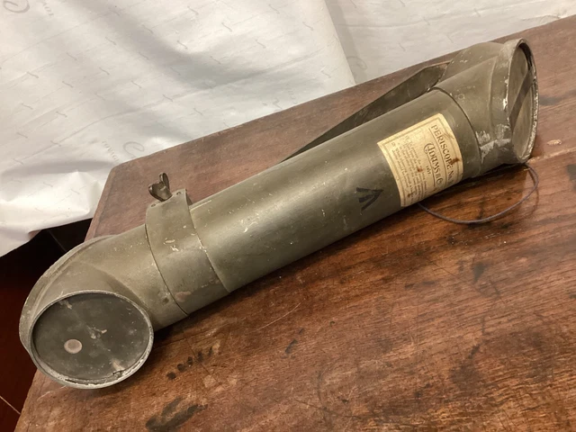VERY RARE ORIGINAL ww1 1917 Trench periscope adams & co with label £95. ...