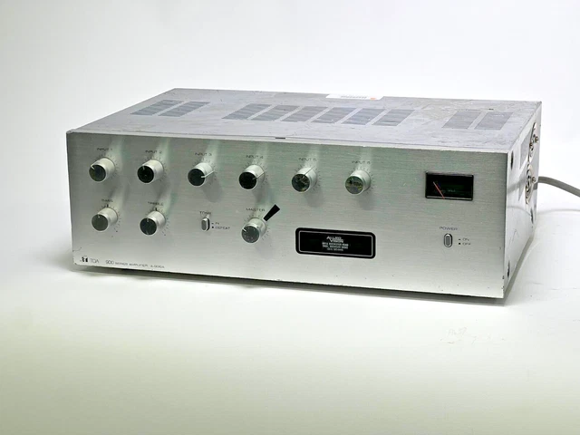 TOA 900 SERIES Amplifier A-906A - w/U01 RCA M-01 XLR modules $15.00 ...