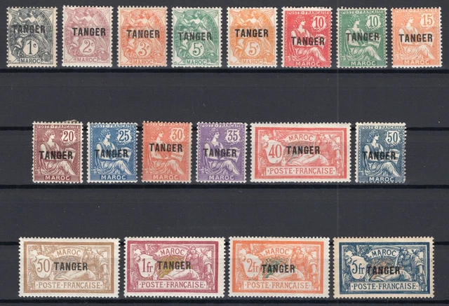 FRENCH POST IN Morocco: 1918/1924 Tangier Prints */MH Set £33.27 ...