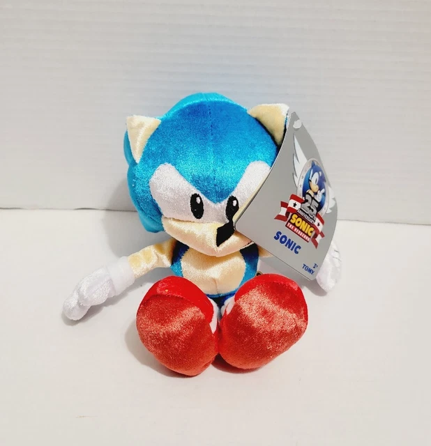TOMY 25TH ANNIVERSARY Sonic The Hedgehog 8" Sonic Plush New NWT Tags Collectible £78.61 ...