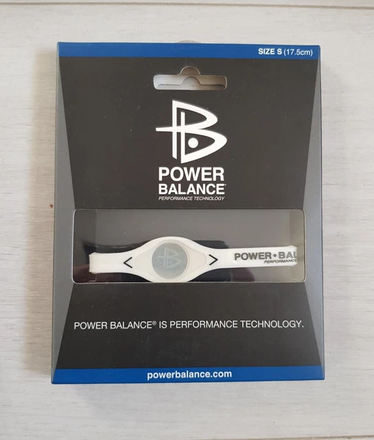 NEUF POWER BALANCE Bracelet silicone taille S blanc EUR 6,90 - PicClick FR