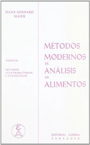 MÉTODOS MODERNOS DE análisis de alimentos: T.3 EUR 10,45 - PicClick FR