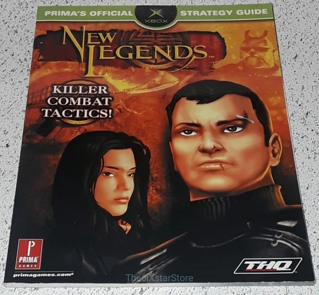 XBOX STRATEGY GUIDE NEW LEGENDS Original Video Game OOP PRIMA Microsoft ...
