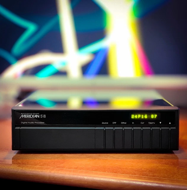 MERIDIAN 518 🌈RARE🌈 Vintage Digital Pre-Amplifier Processor £1,699.00 ...