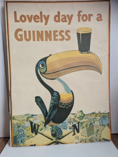 GILROY JOHN. GUINNESS Lovely Day For A Guinness Vintage poster £71.42 ...