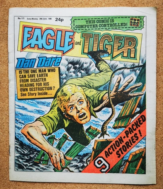 EAGLE & TIGER Picture Stories Comic #171 29/06/85 DAN DARE EUR 2,32 - PicClick IT