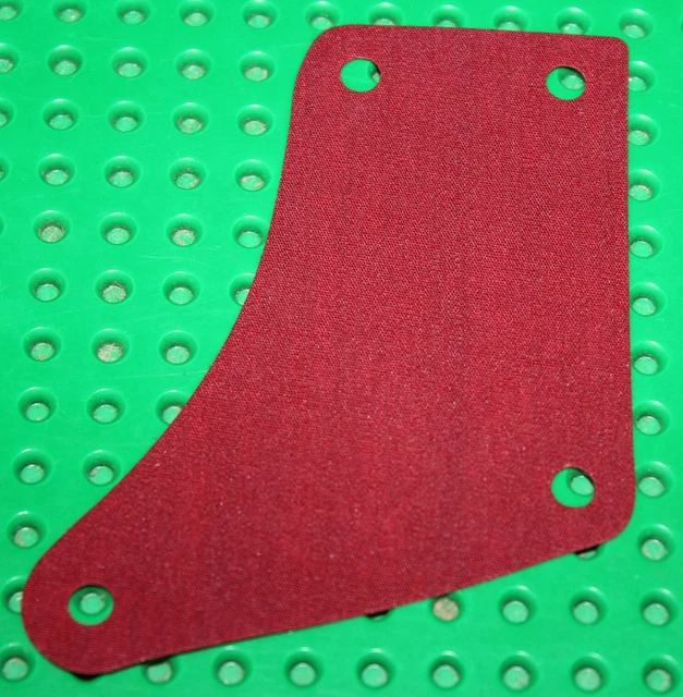 LEGO DARK RED Cloth Sail Rectangle with One Extended Corner ref 96799 ...