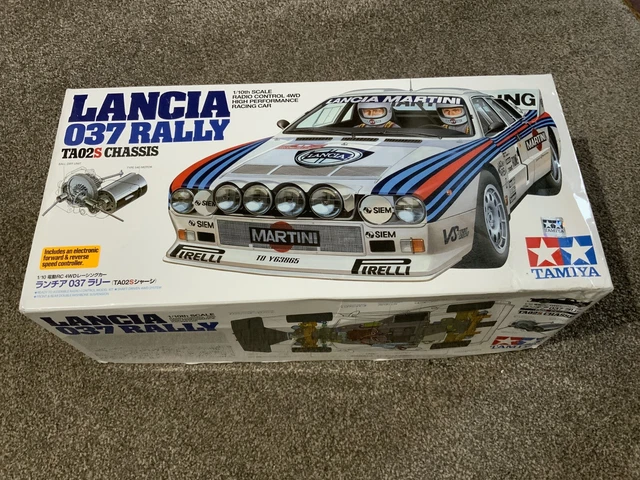 TAMIYA LANCIA 037 Rally Car Kit (58654) - 1/10 Scale RC Model (Damaged ...