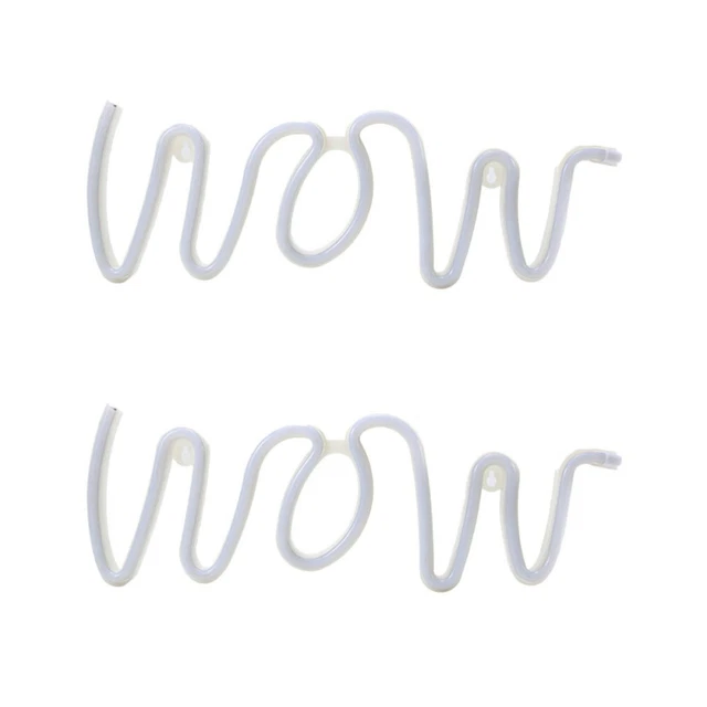 SET OF 2 Football Led Sign Girl Neon Room Decor Bedroom Light up Signs ...