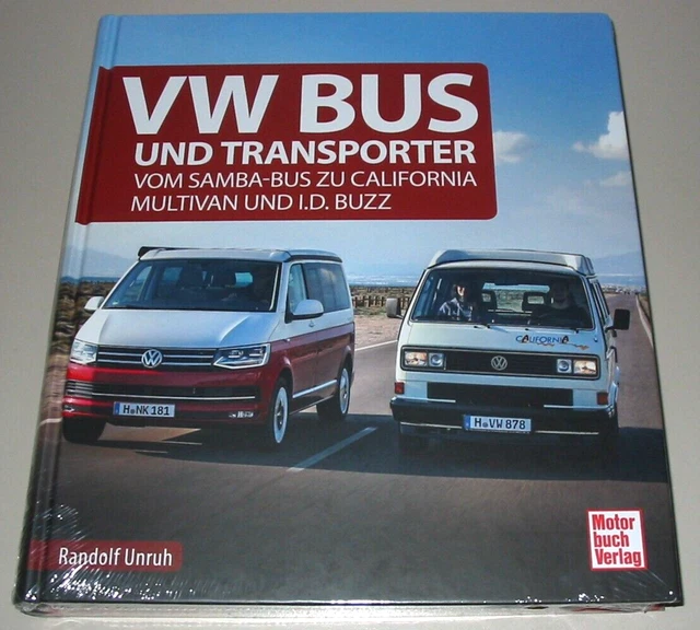 BILDBAND VW BUS Transporter Vom Samba zu California Multivan T1 T2 T3 ...