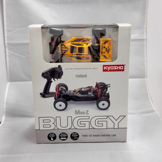 KYOSHO MINI-Z BUGGY Turbo Optima Mid Special Yellow Ready Set RC Buggy ...